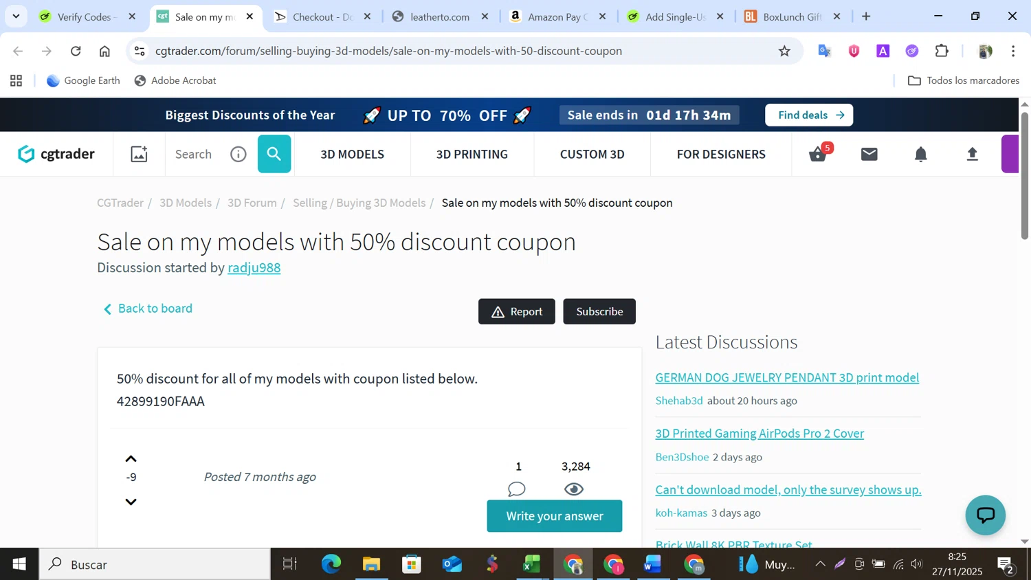 CGTrader Promo Codes - 35% Off (4 Verified) Dec 2025