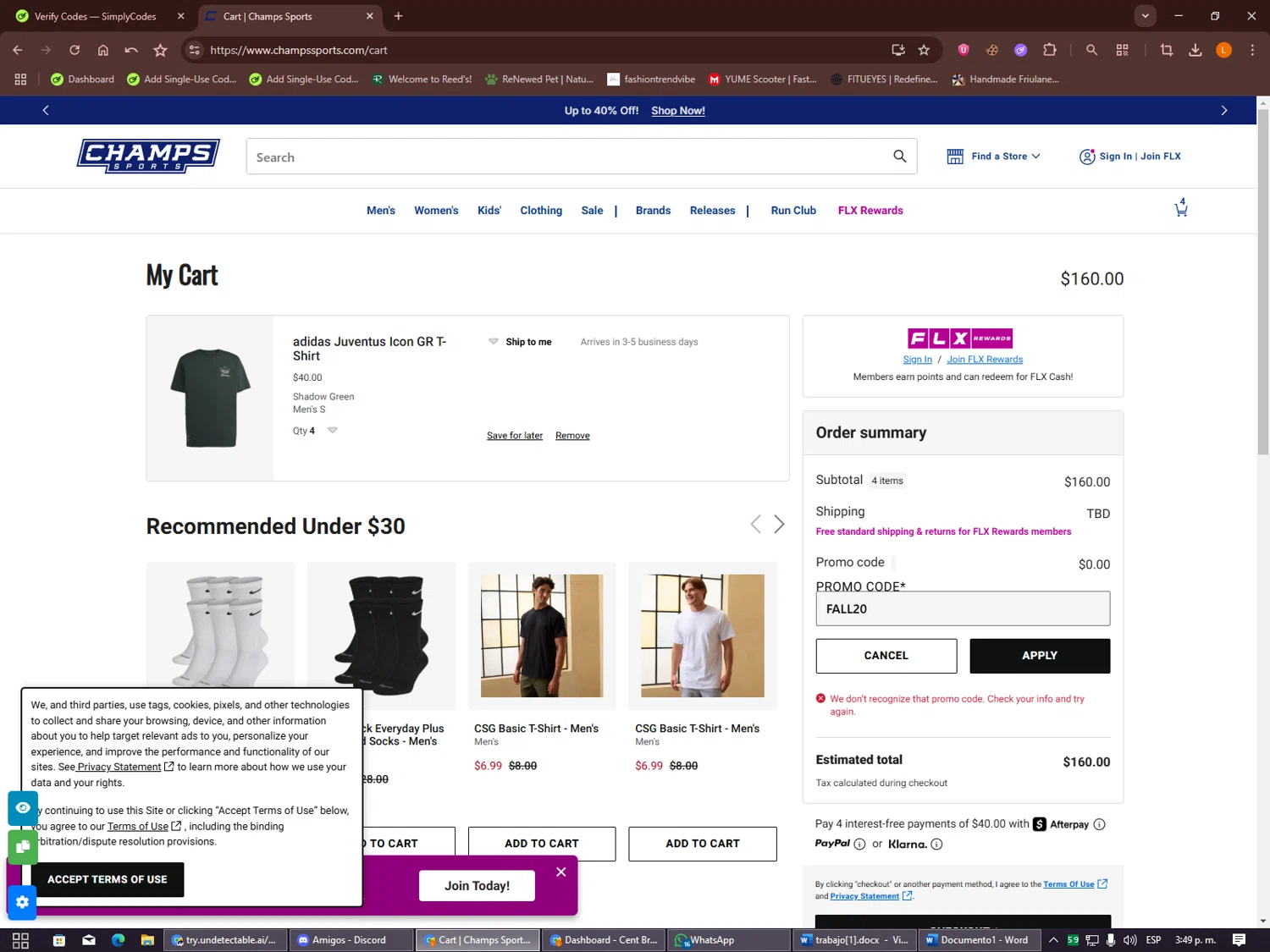 Champs Sports Promo Codes - 20% Off (Verified) Oct 2025