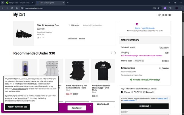 Champs Sports Promo Codes - $20 Off (Verified) Sep 2025