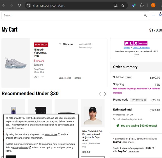 Champs Sports Promo Codes - $20 Off (Verified) Jun 2025