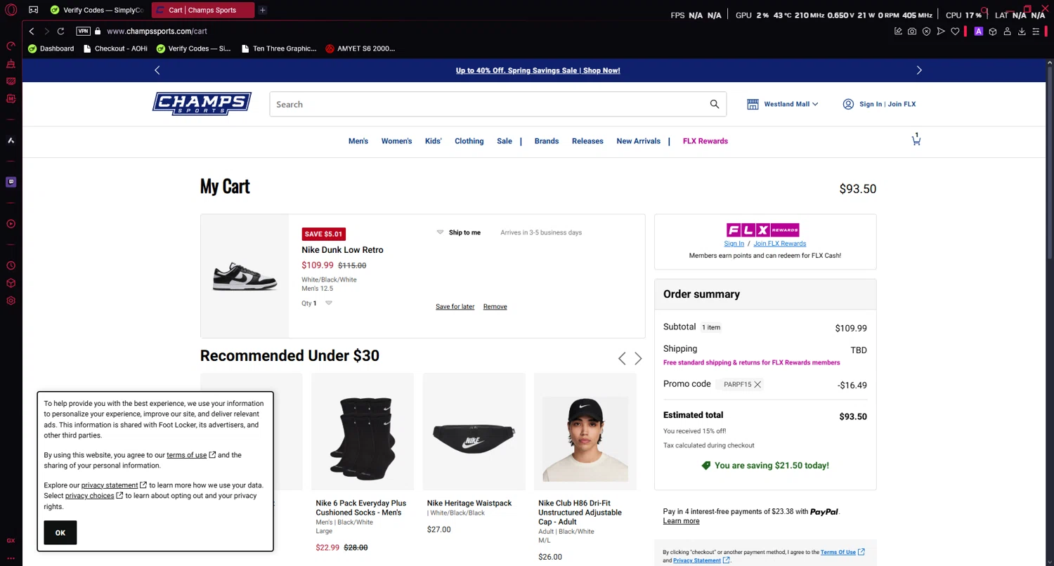 Champs Sports Promo Codes (3 Verified) - 15% Off Apr 2025