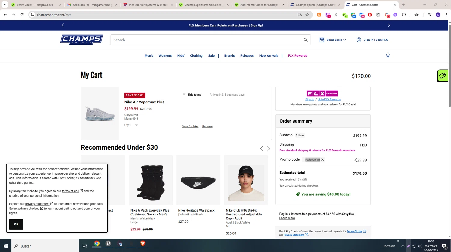 Champs Sports Promo Codes - $20 Off (Verified) Jun 2025