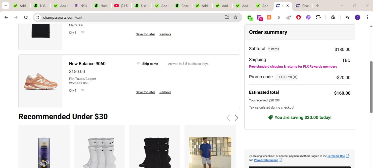 Champs Sports Promo Codes - $20 Off (Verified) Jul 2025