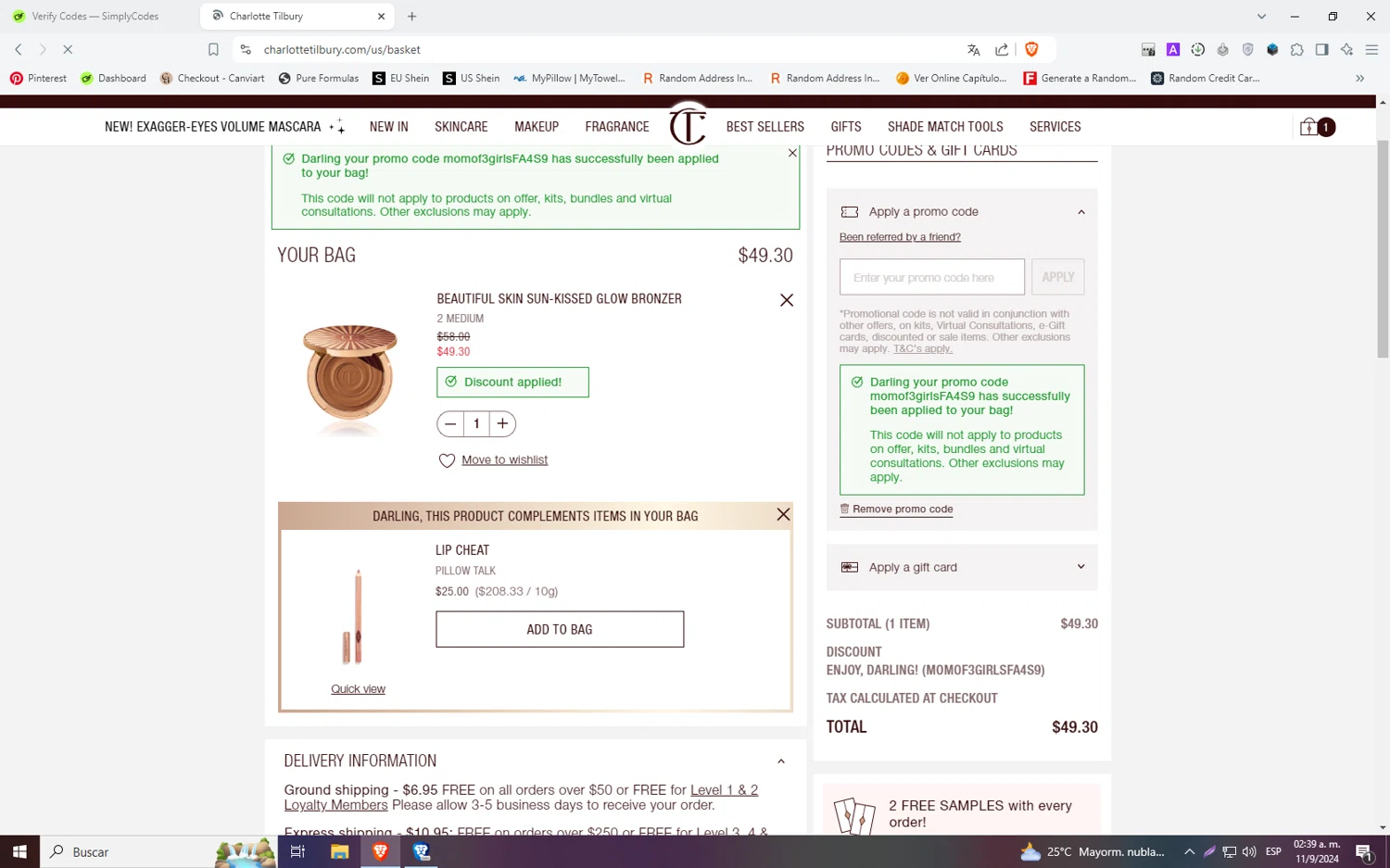 Charlotte Tilbury Promo Codes - 85% Off | September 2024