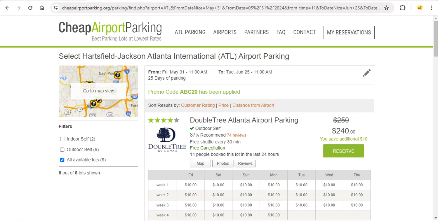 Cheap Airport Parking Promo Codes - $5 Off | September 2024