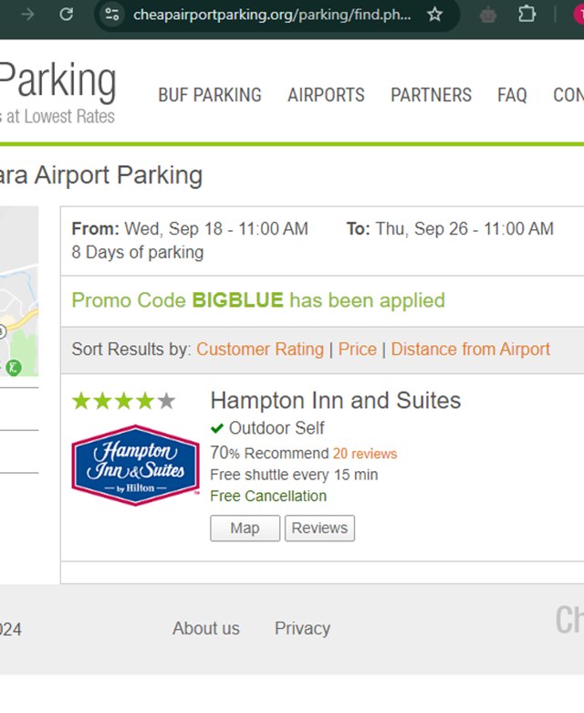 Cheap Airport Parking Promo Codes - $5 Off | November 2024