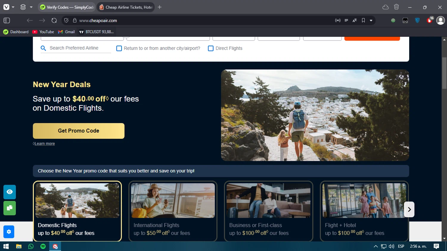 CheapOair Promo Codes - $5 Off | January 2025