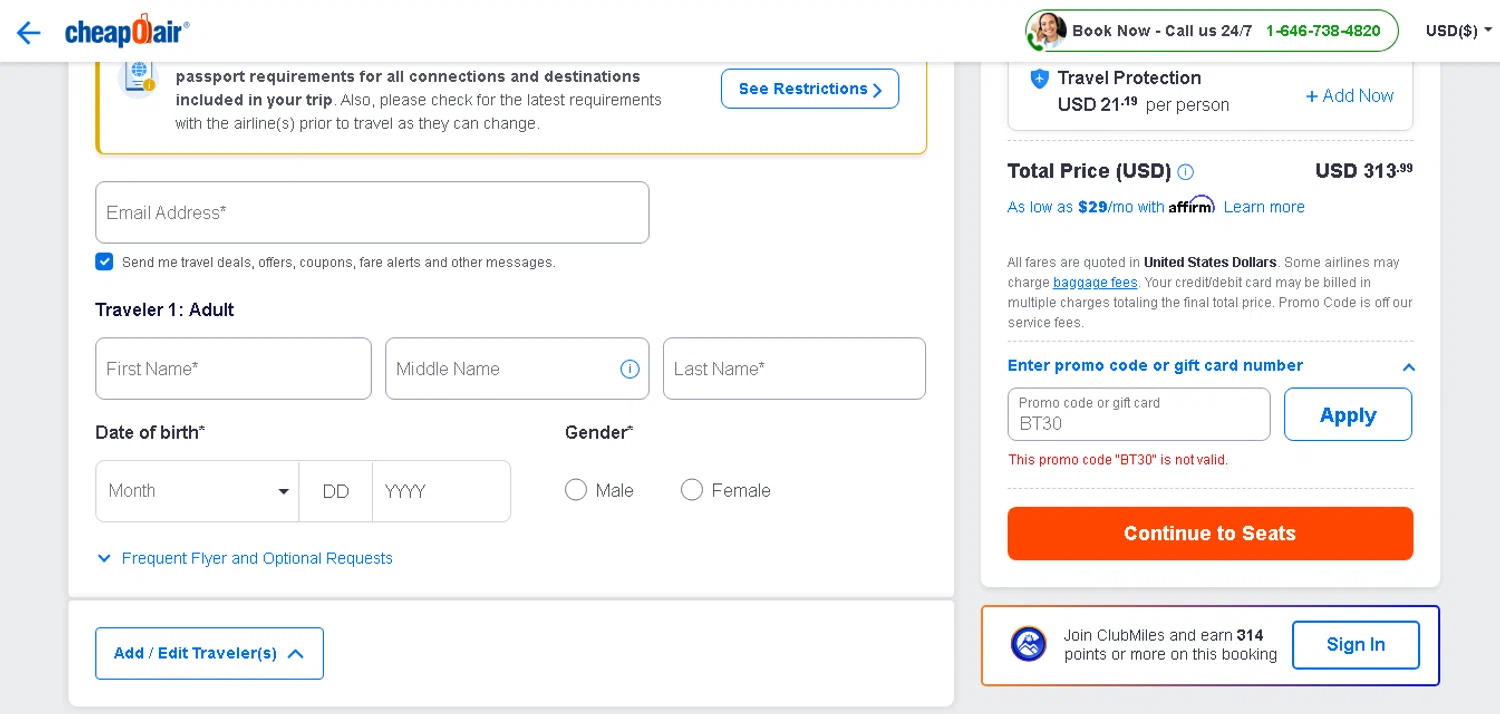 CheapOair Promo Codes - $30 Off (6 Verified) Sep 2025