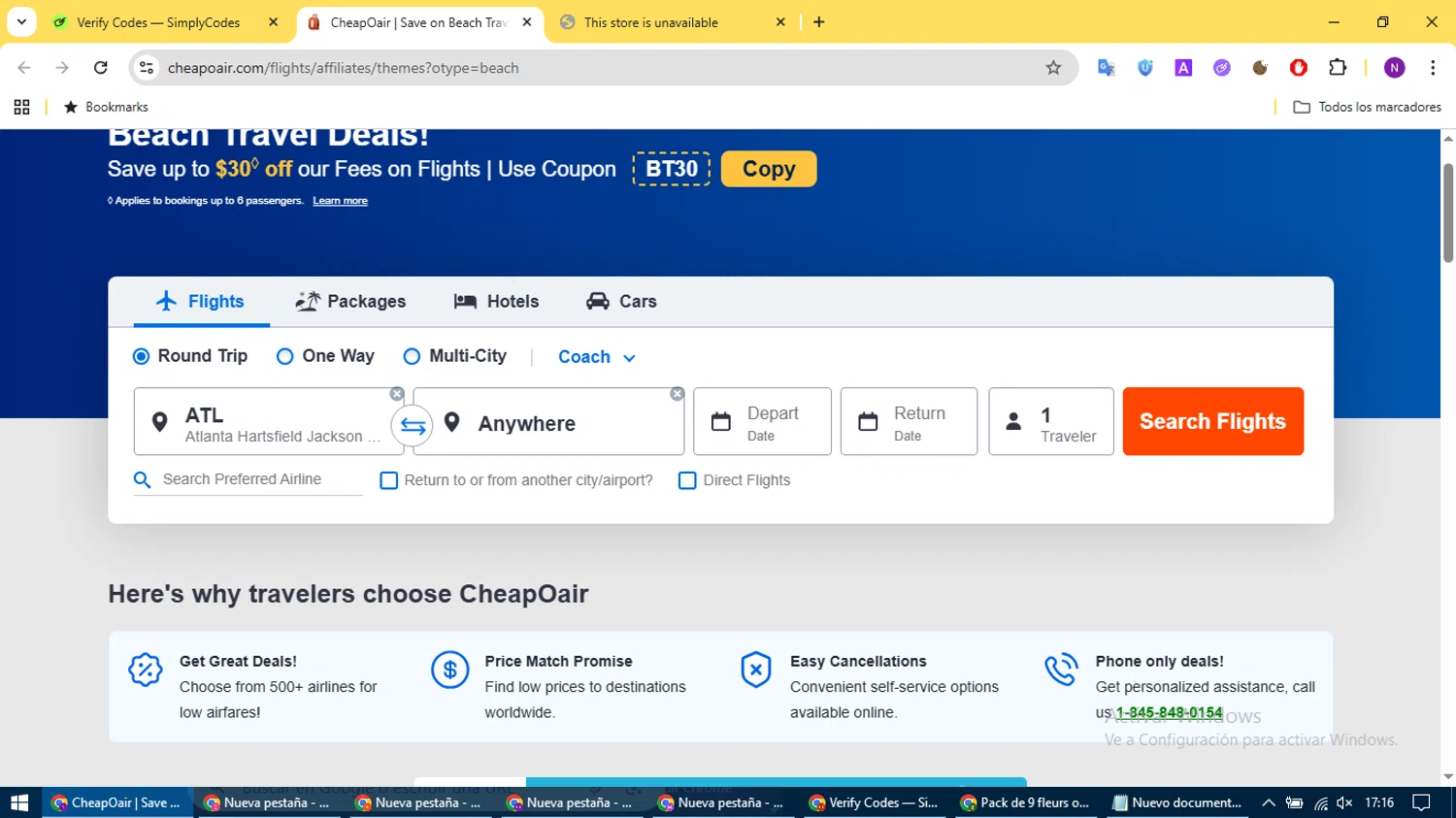 CheapOair Promo Codes - $40 Off (12 Verified) Nov 2025