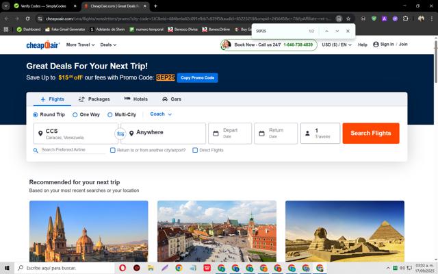 CheapOair Promo Codes - $40 Off (9 Verified) Sep 2025