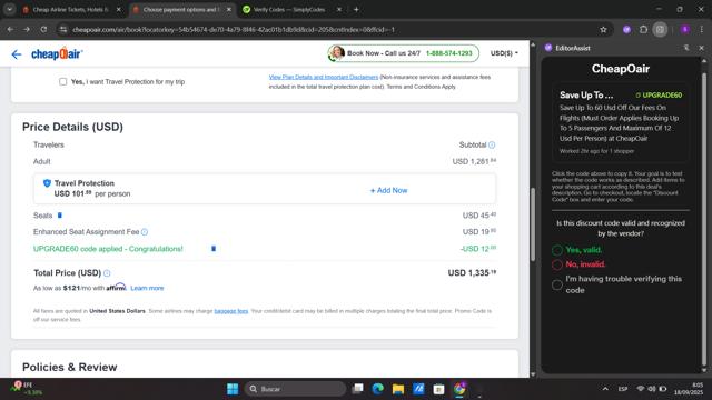 CheapOair Promo Codes - $40 Off (9 Verified) Sep 2025