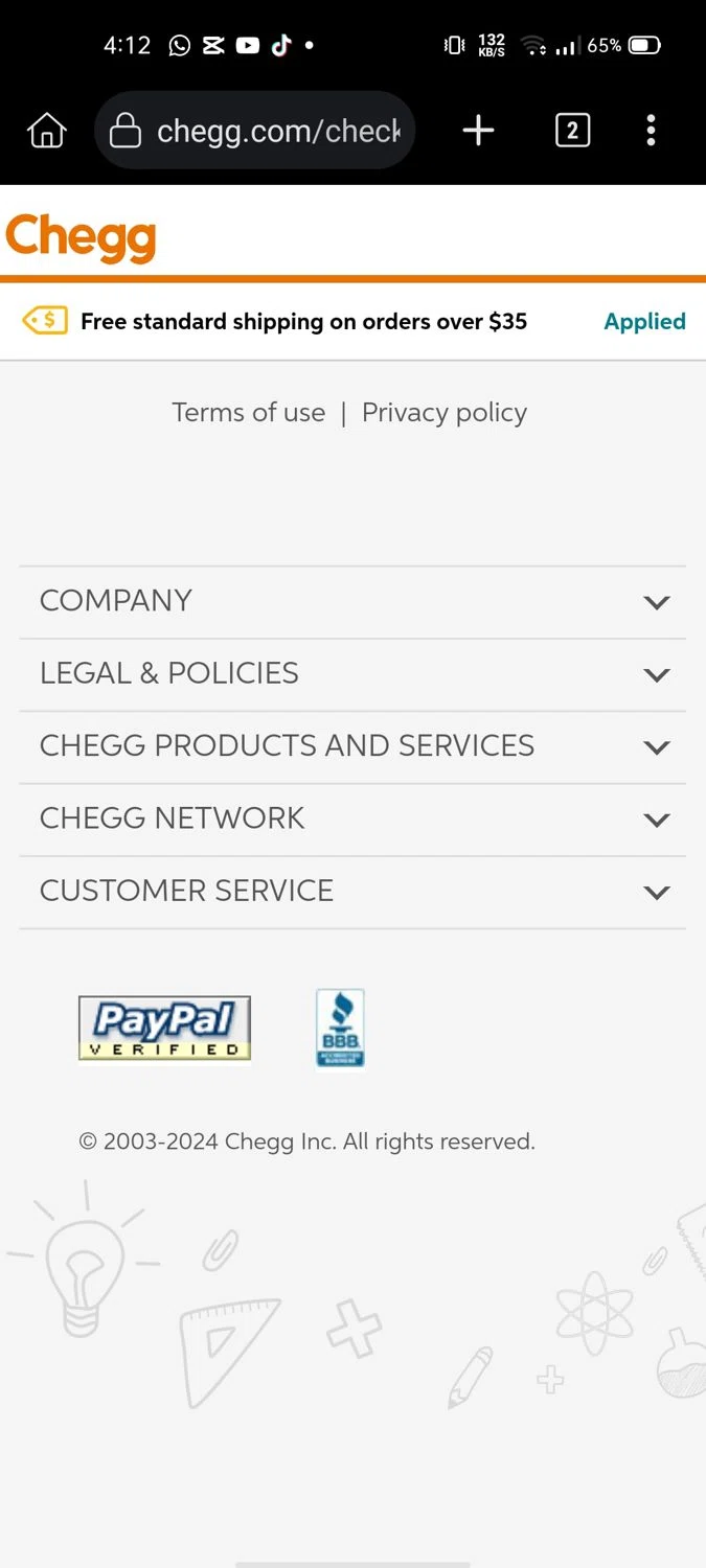 Chegg Coupons - 25% Off | January 2025