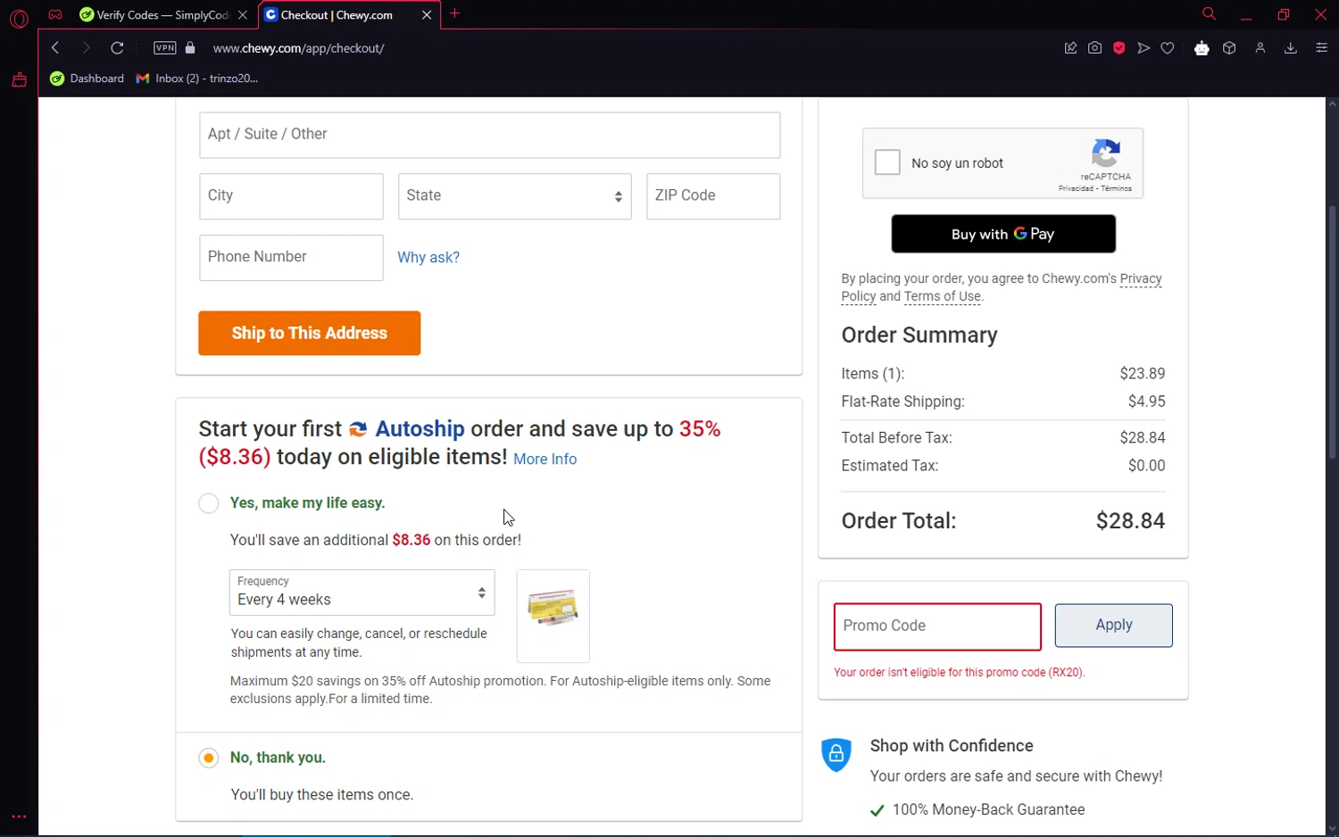 Chewy Promo Codes & Black Friday 2024 Deals - $20 Off