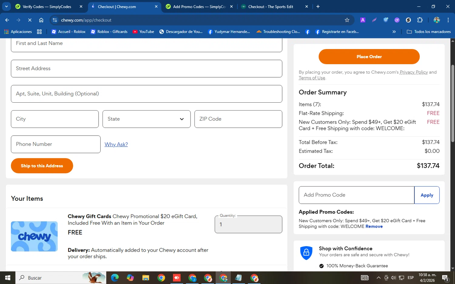 Chewy Promo Codes - 10% Off (7 Verified) Feb 2026