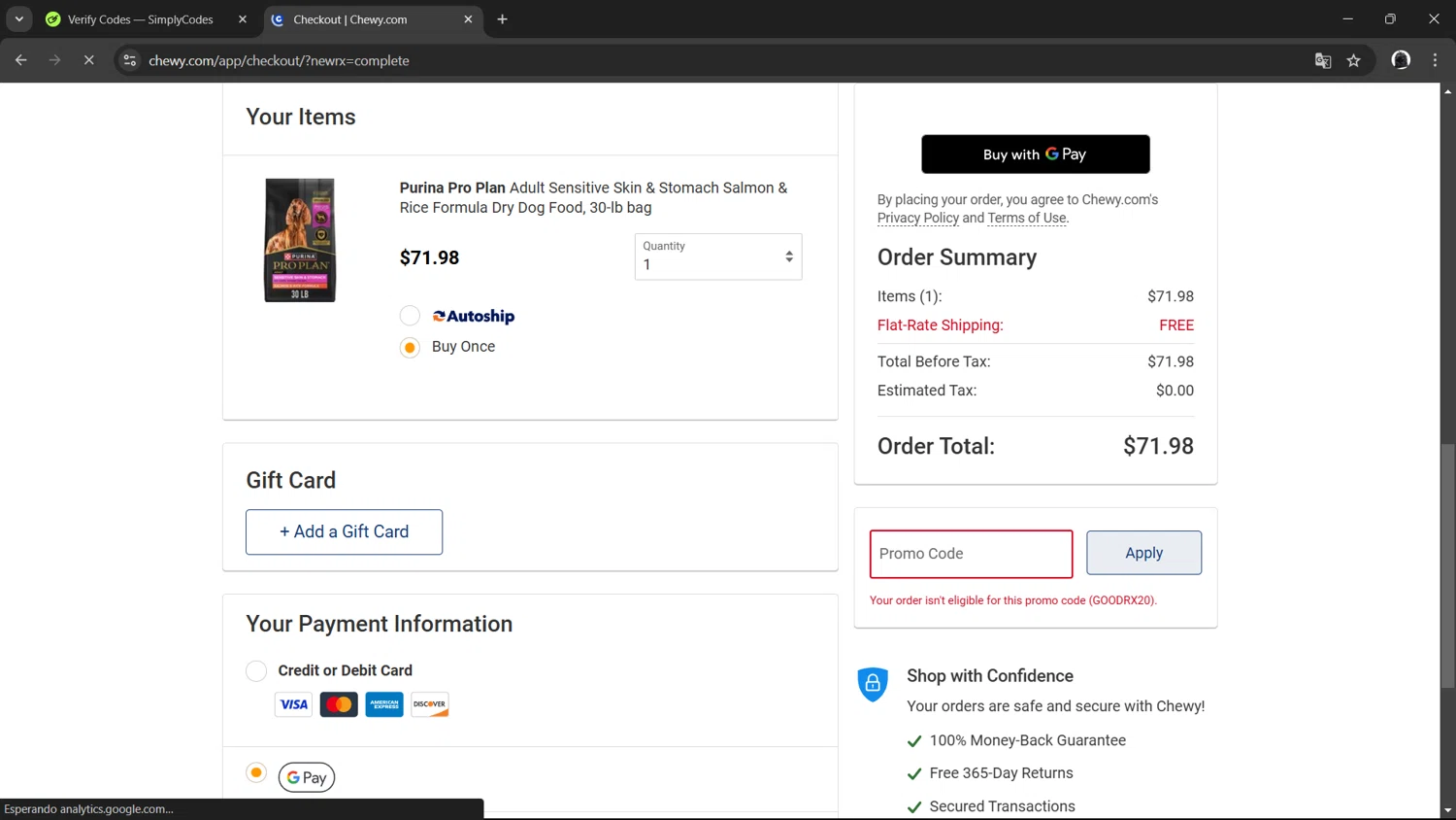 Chewy Promo Codes - $20 Off | November 2024