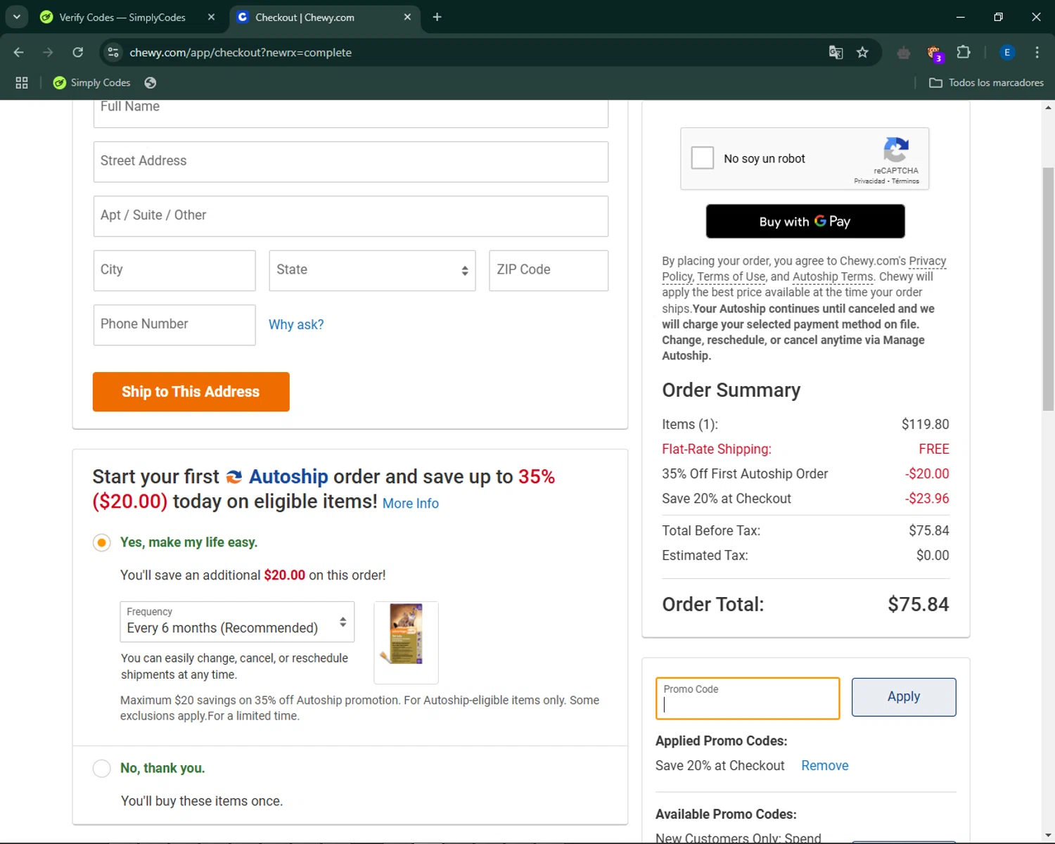 Chewy Promo Codes & Black Friday 2024 Deals - $20 Off