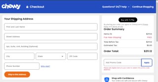 Chewy Promo Codes (9 Verified) - $20 Off Sitewide Mar 2025