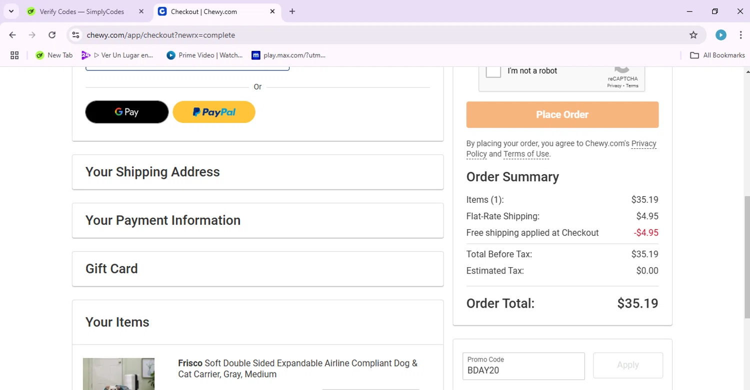 Chewy Promo Codes & Black Friday 2024 Deals - $20 Off