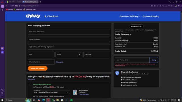 Chewy Promo Codes (9 Verified) - $20 Off Sitewide Mar 2025