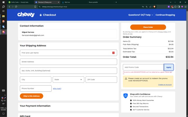 Chewy Promo Codes (9 Verified) - $20 Off Sitewide Apr 2025
