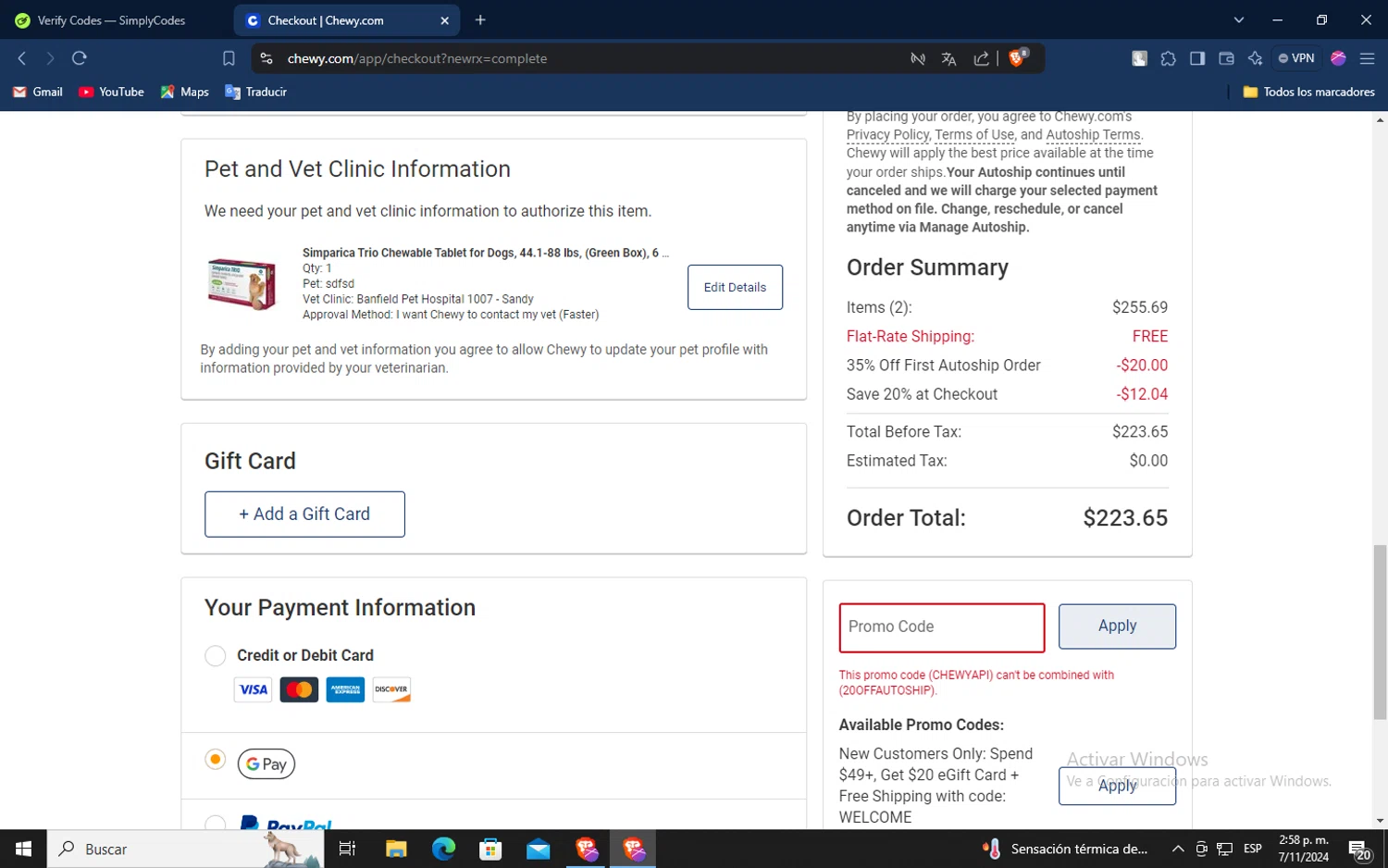 Chewy Promo Codes - $20 Off | November 2024