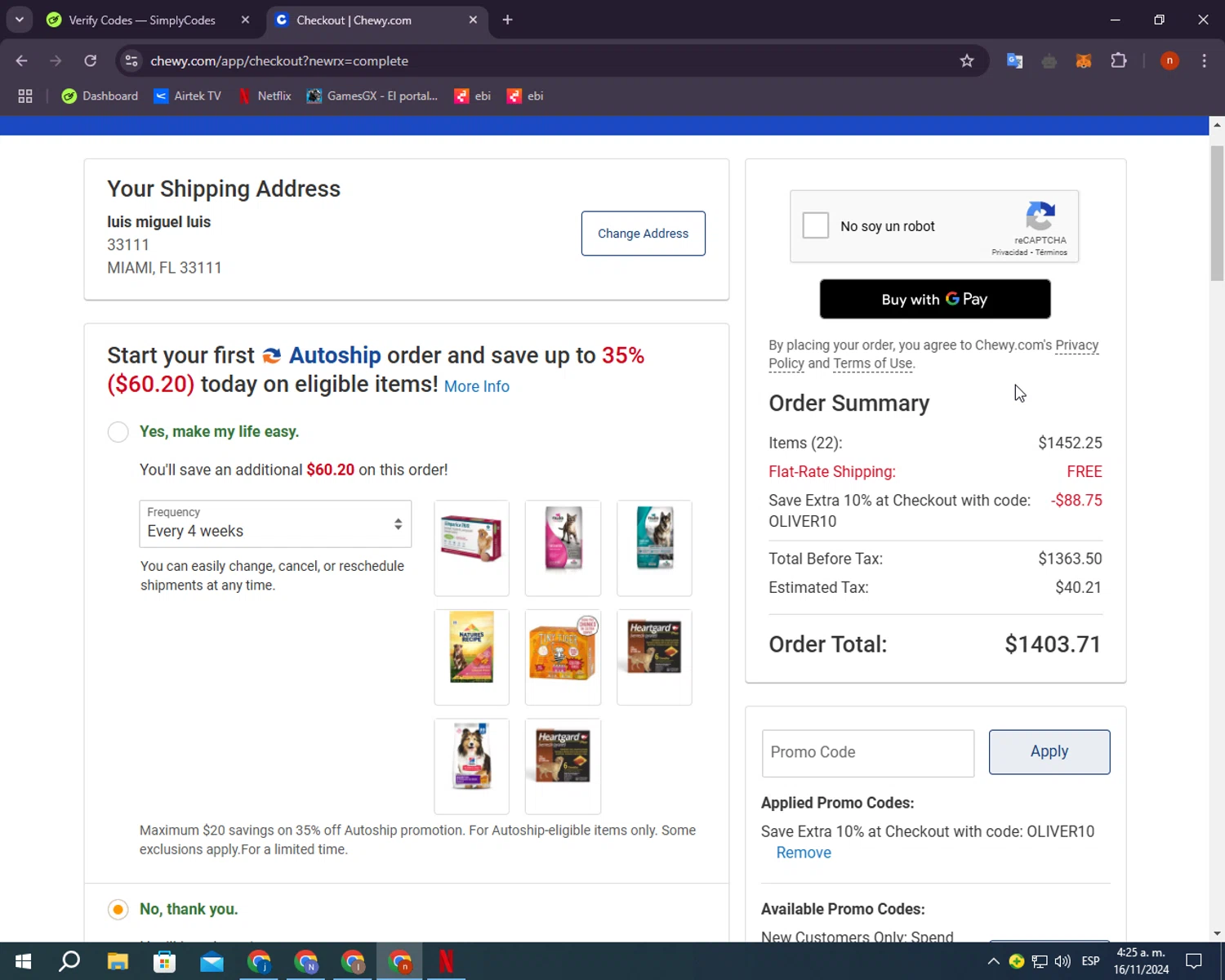 Chewy Promo Codes & Black Friday 2024 Deals - $20 Off