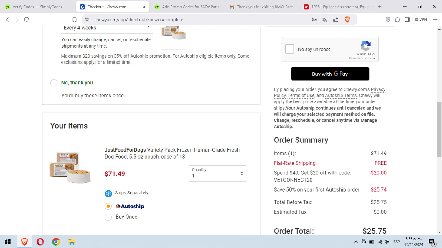 Chewy Promo Codes & Black Friday 2024 Deals - $20 Off