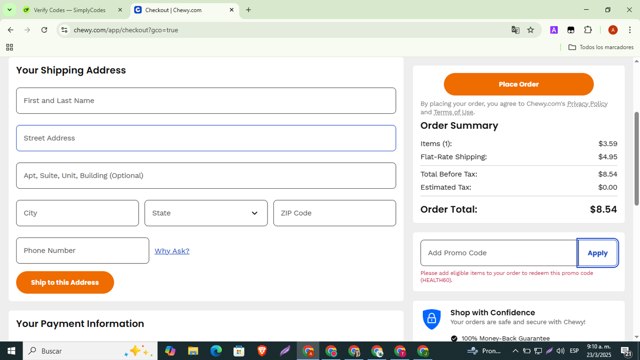 Chewy Promo Codes (9 Verified) - $20 Off Sitewide Mar 2025