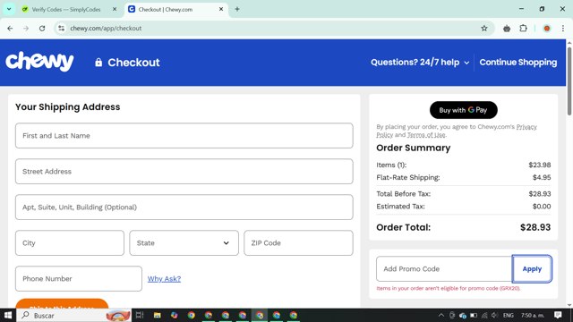 Chewy Promo Codes (9 Verified) - $20 Off Sitewide Apr 2025