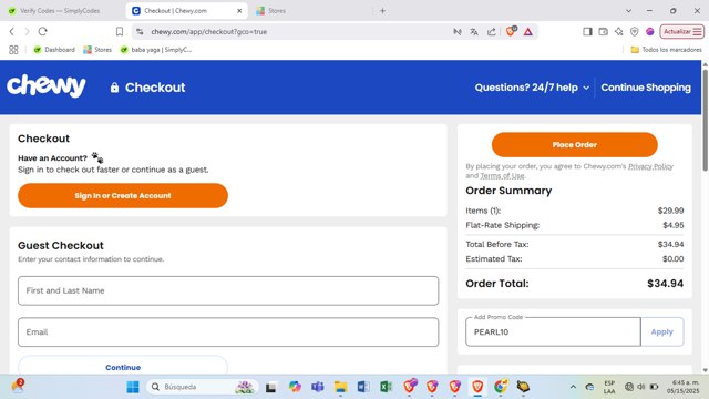 Chewy Promo Codes (9 Verified) - $20 Off Sitewide May 2025