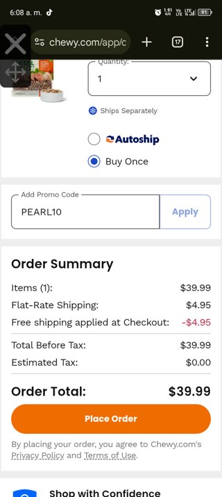 Chewy Promo Codes (9 Verified) - $20 Off Sitewide Apr 2025