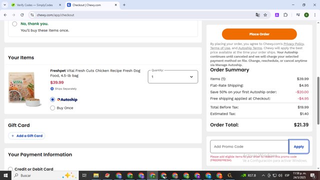 Chewy Promo Codes (9 Verified) - $20 Off Sitewide Mar 2025