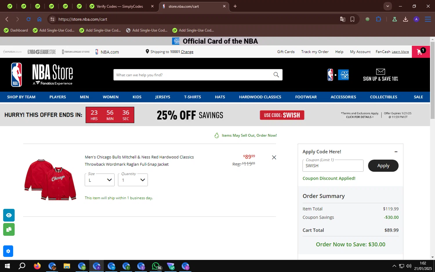 Chicago Bulls Promo Codes (10 Verified) - 25% Off Jan 2025