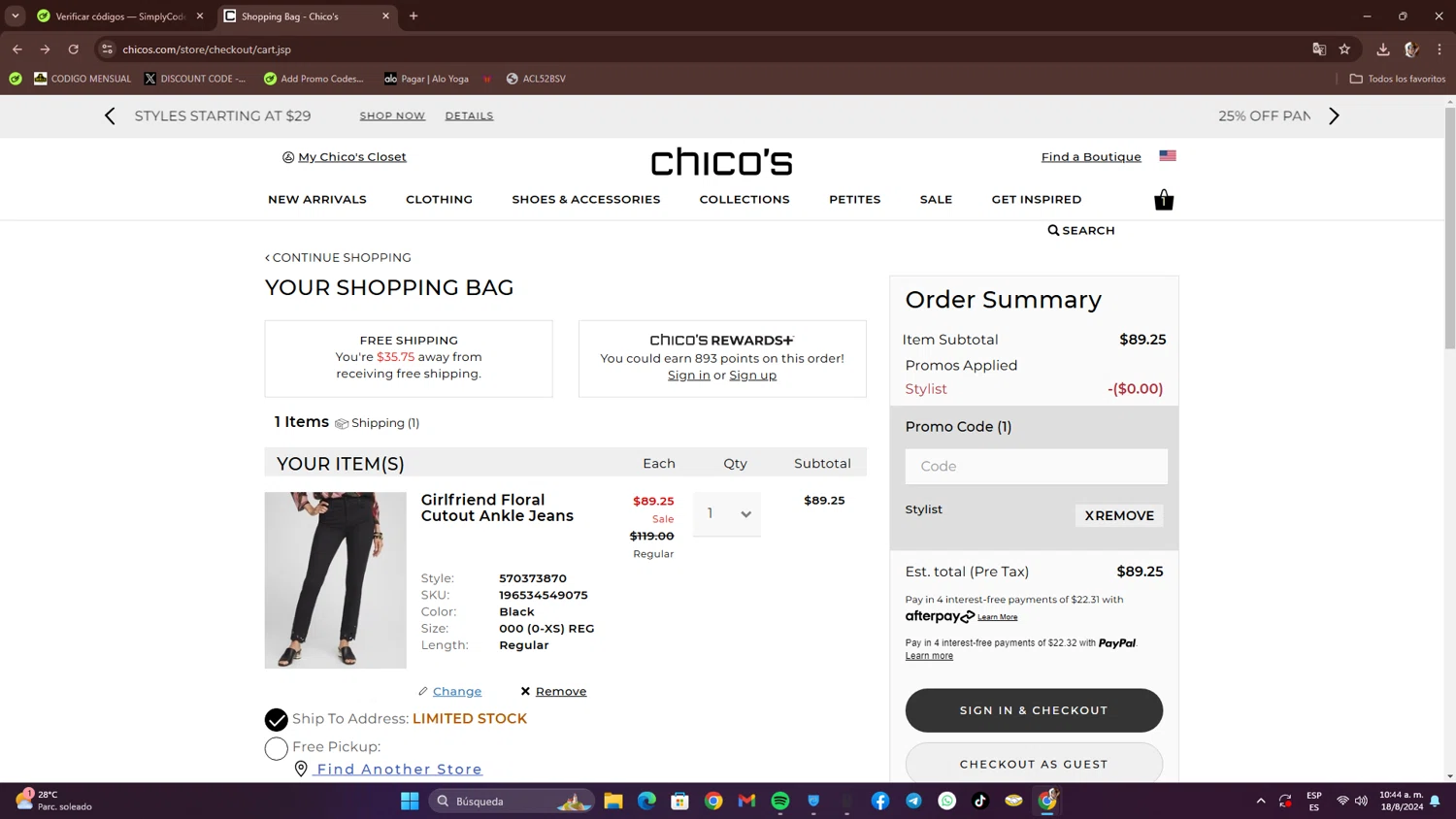 Chico's Promo Codes - 20% Off | September 2024