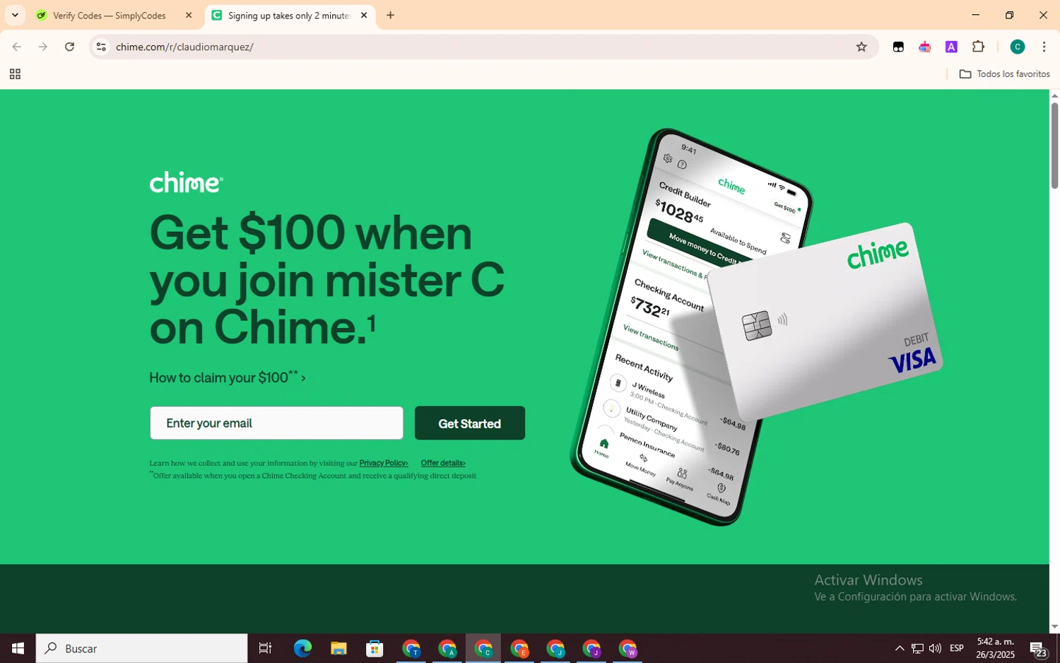 Chime Coupons & Discounts December 2025