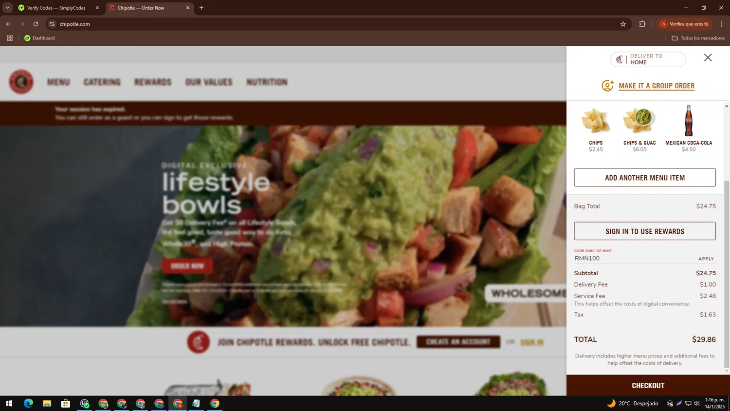 Chipotle Promo Codes (3 Verified) + Free Ship Jan 2025