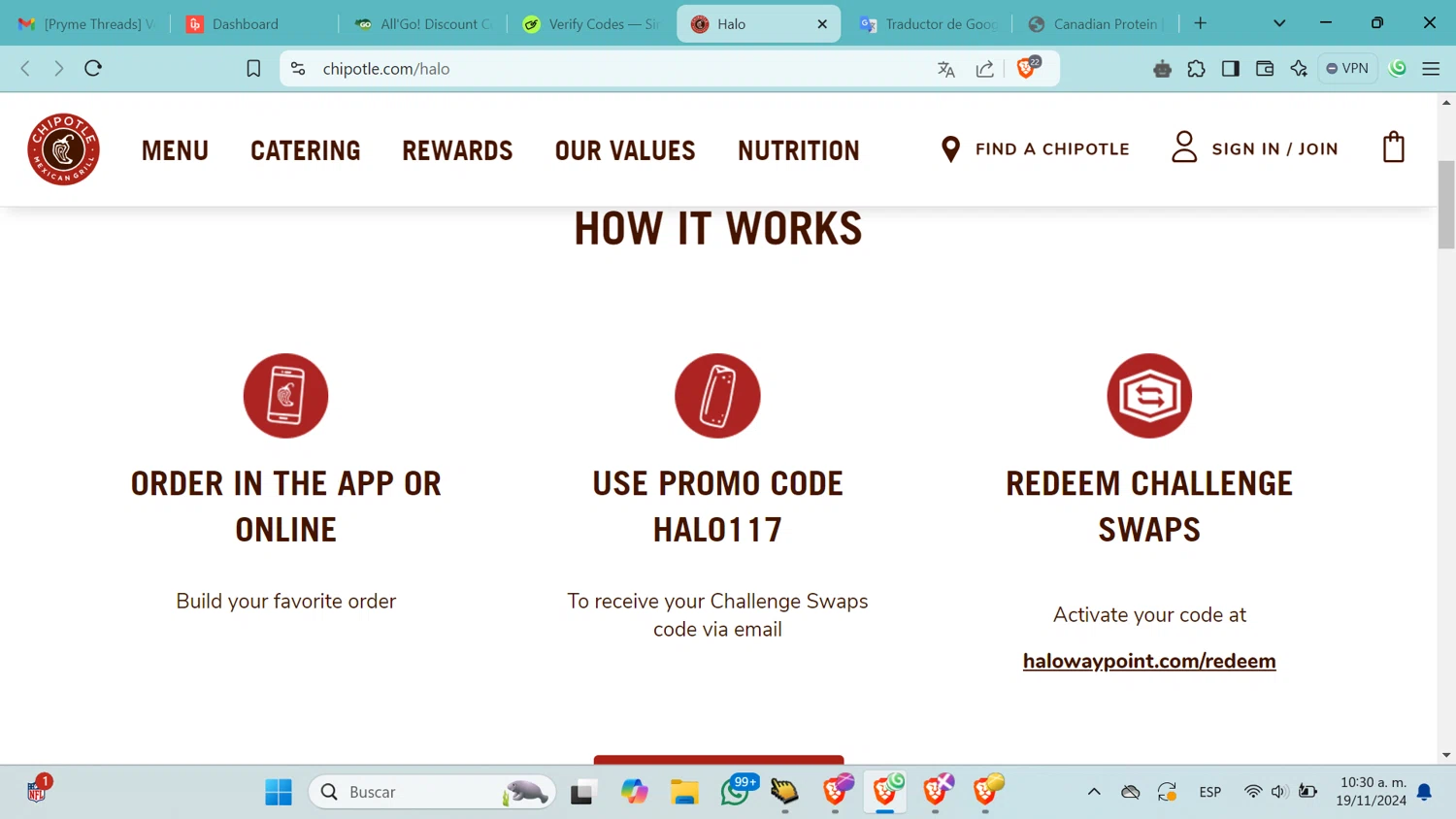 Chipotle Promo Codes & Cyber Monday 2024 Deals - $10 Off