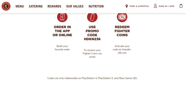 Chipotle Promo Codes - 100 Token Rewards | December 2024