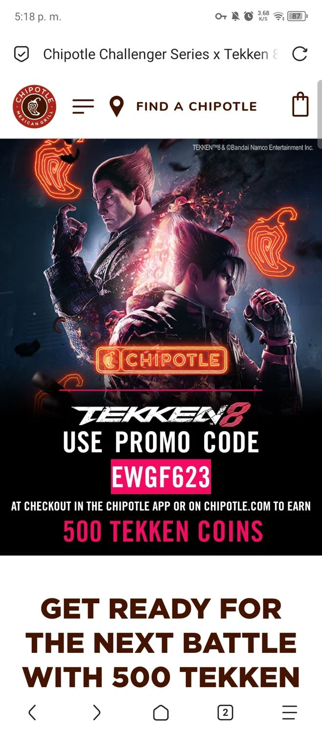 Chipotle Promo Codes - up to $10 Off | November 2024