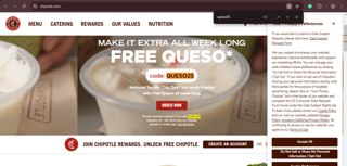 Chipotle Promo Codes (3 Verified) - $10 Off w/Code Mar 2025