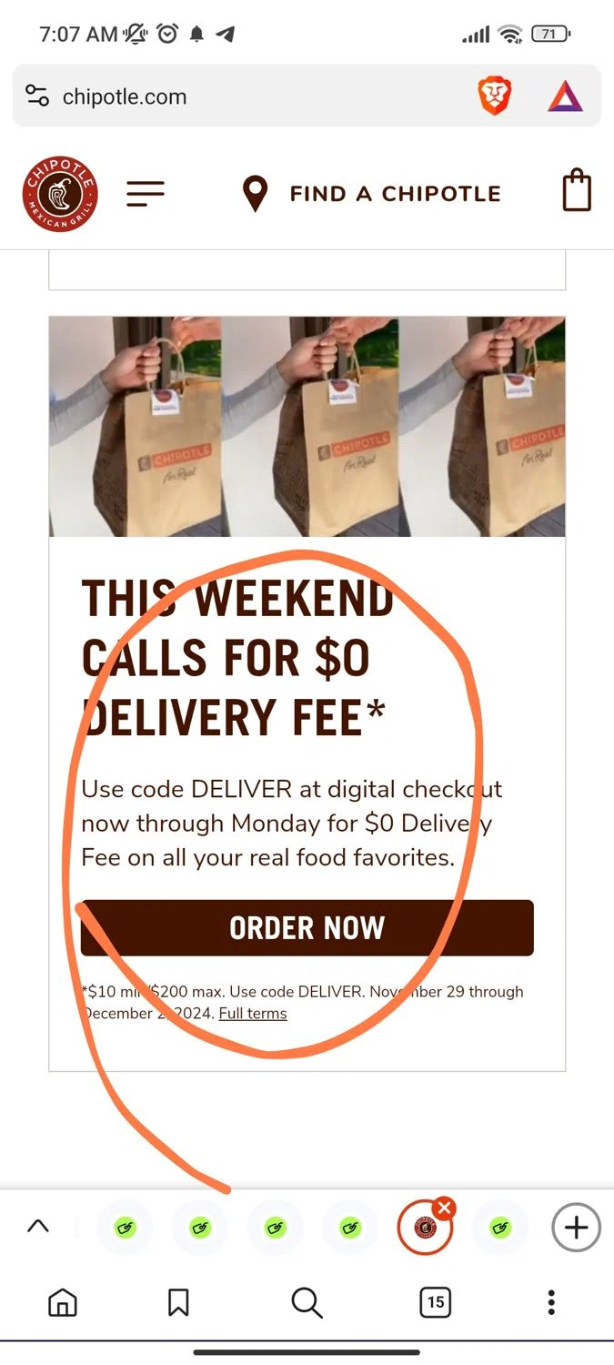 Chipotle Promo Codes & Cyber Monday 2024 Deals - $10 Off