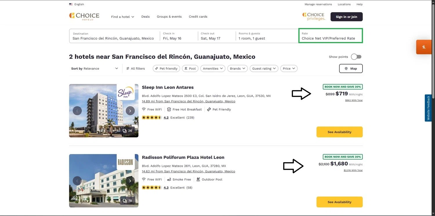 Choice Hotels Promo Codes - 20% Off Coupons Oct 2025