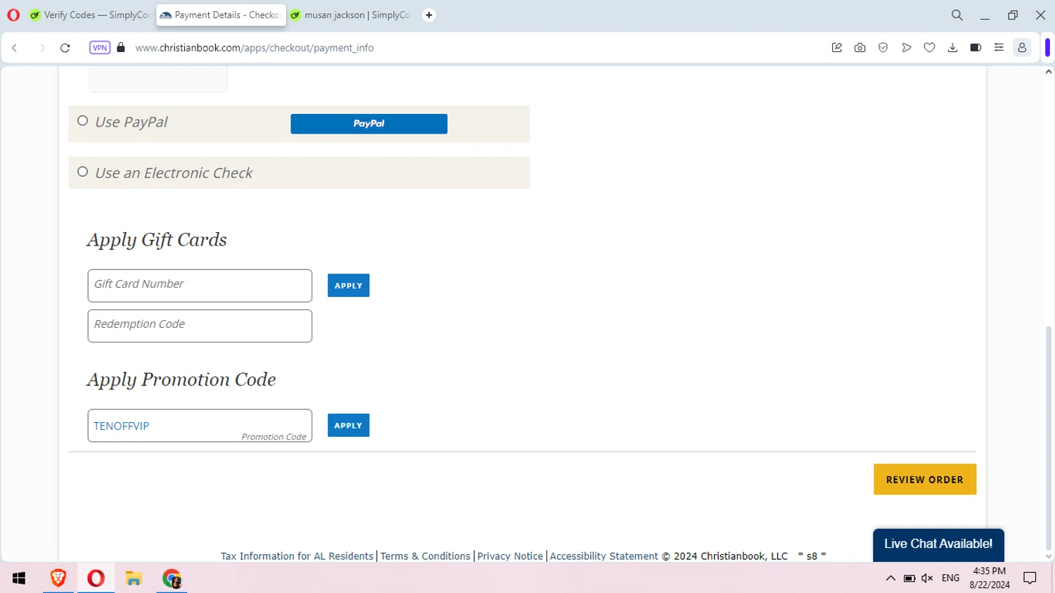 Christianbook.com Promo Codes - 10% Off | September 2024