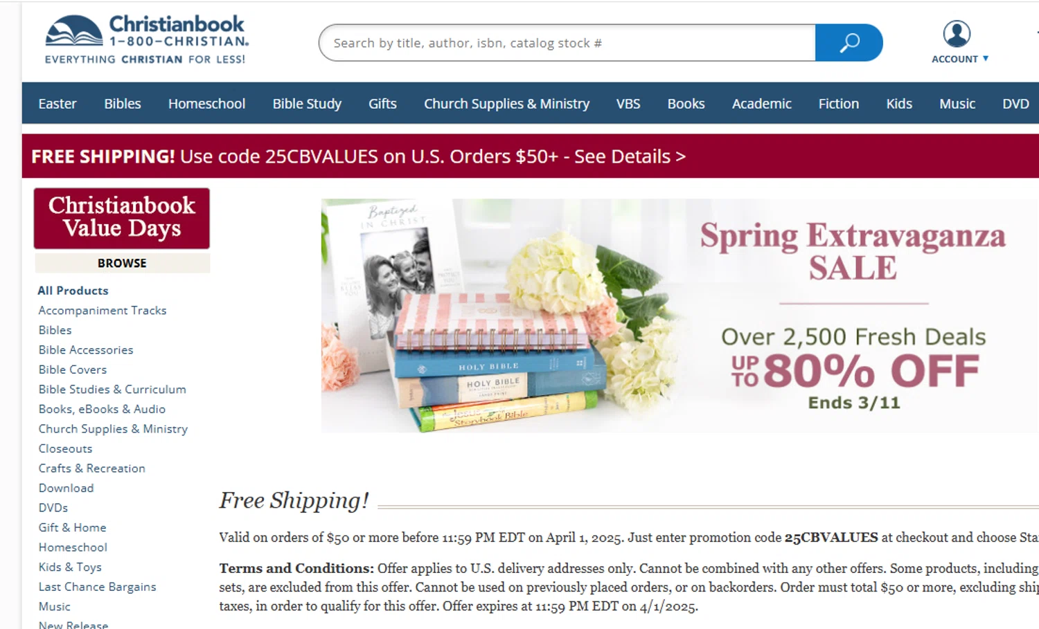 Christianbook.com Promo Codes - 10% Off May 2025