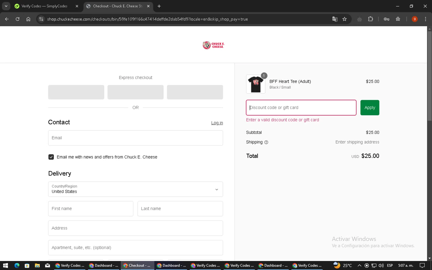 Chuck E. Cheese's Promo Code (3 Verified) - 15% Off Jan 2025