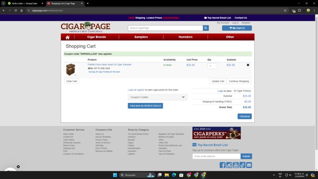 CigarPage Coupon Codes - $15 Off | September 2024