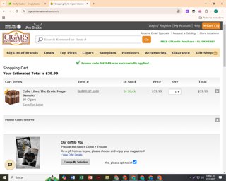 Cigars International Promo Code (28 Verified) - 25% Off Mar 2025