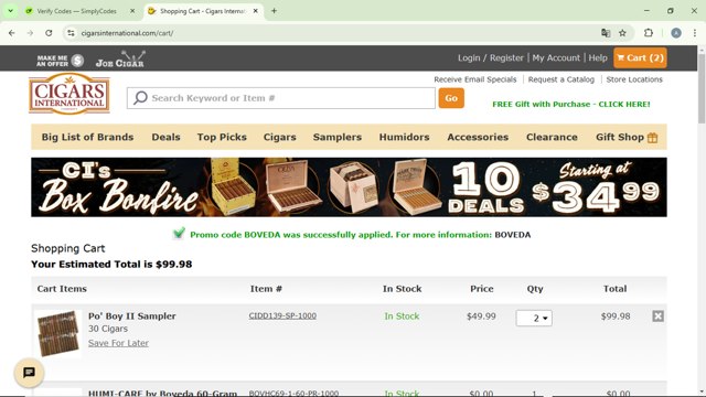 Cigars International Promo Code (27 Verified) - 25% Off Mar 2025