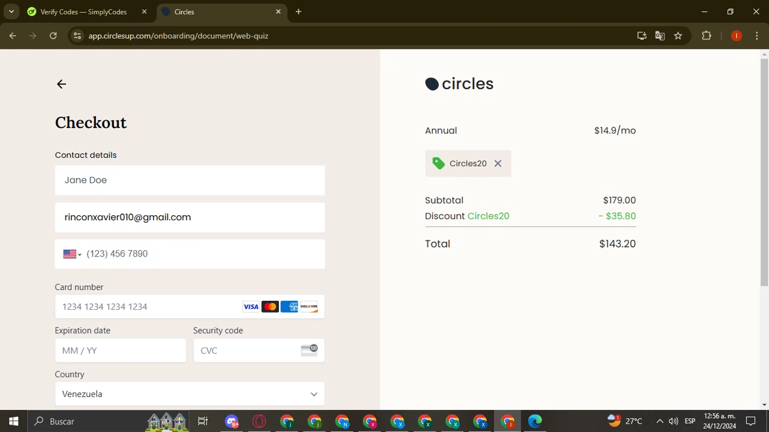 Circles Promo Codes - 20% Off | January 2025