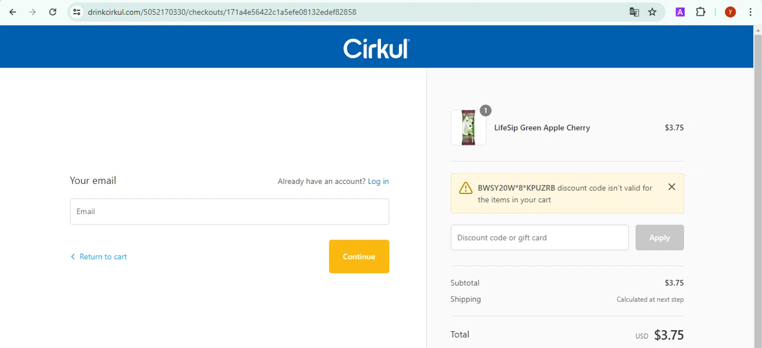 Cirkul Discount Codes - $5 Off | January 2025